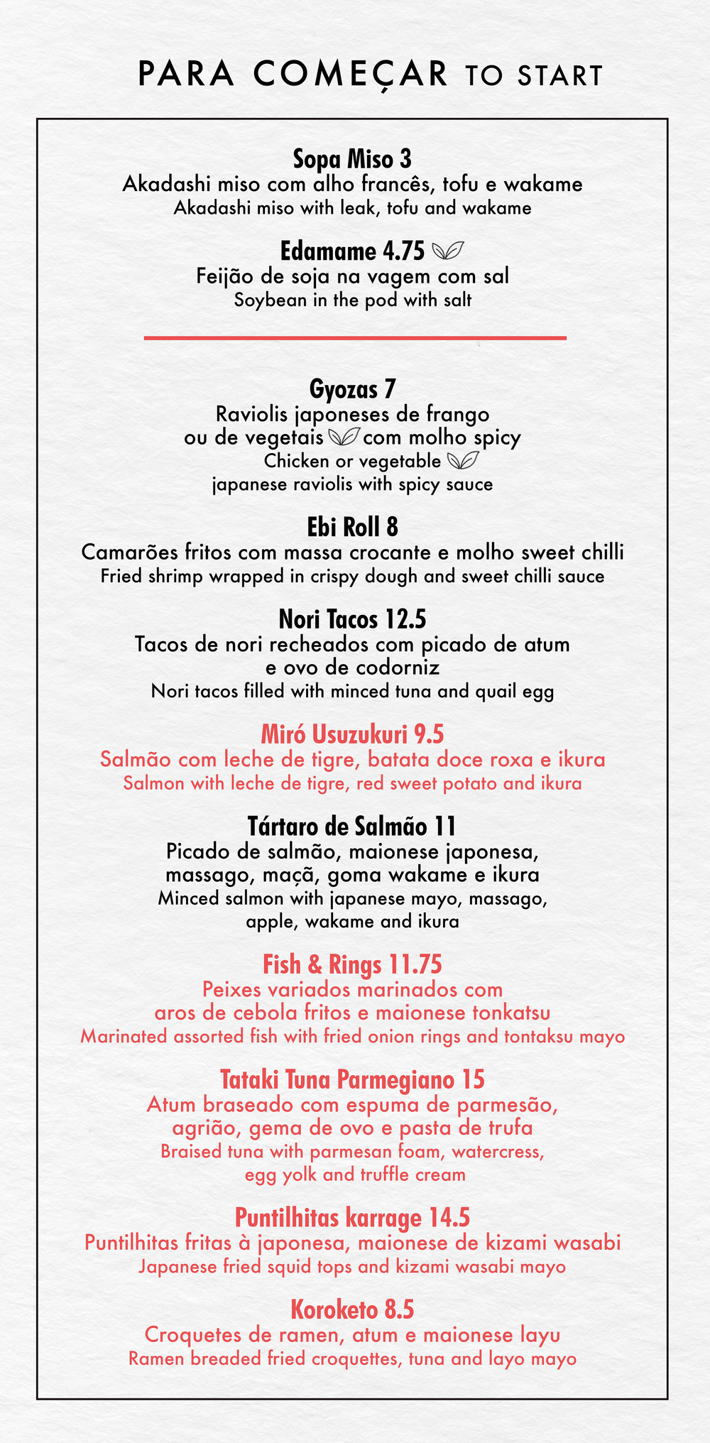 IZANAGI — Grupo sushicafé