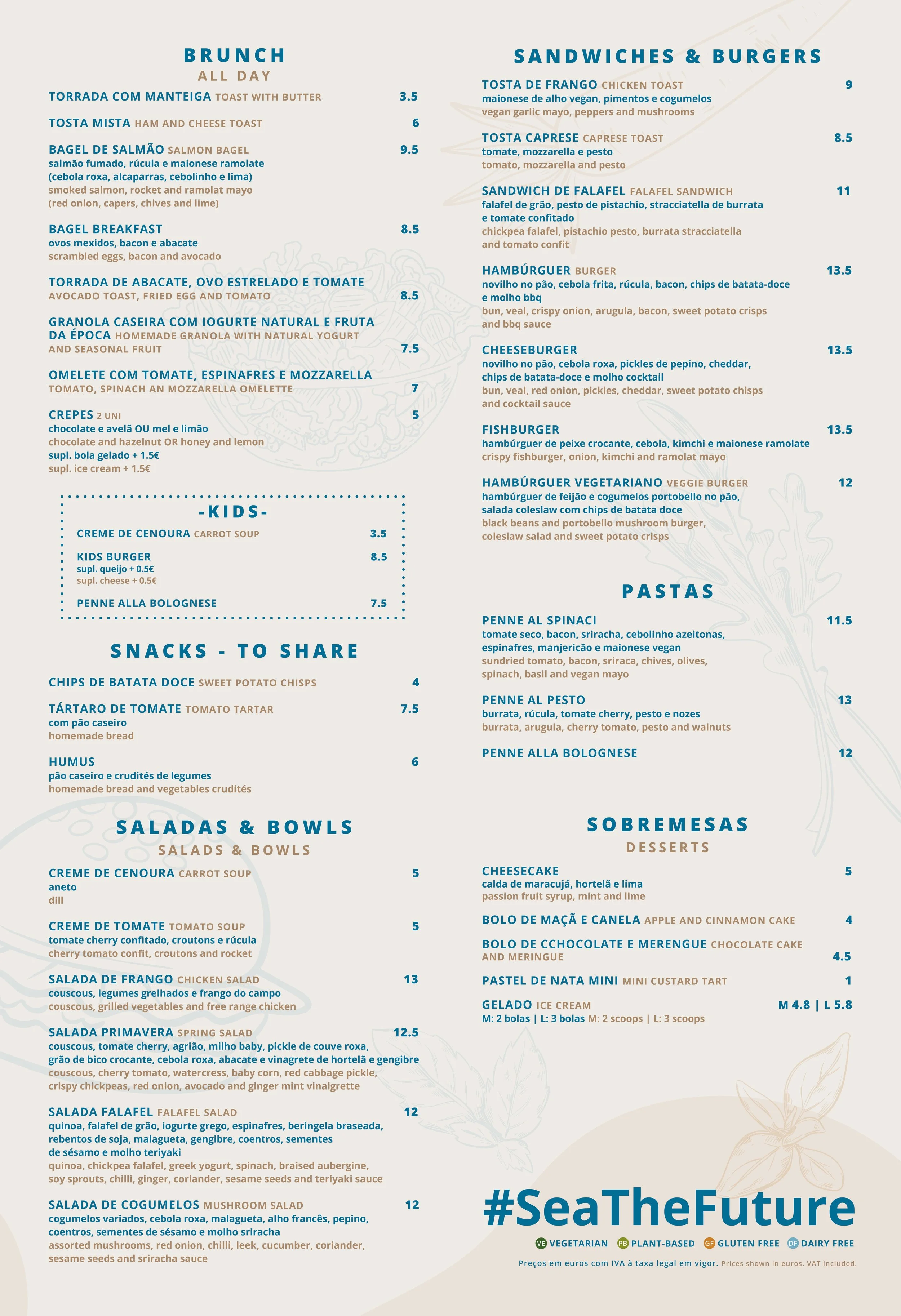 SeaTheFuture: Sustainable Restaurant, Lisbon Oceanarium