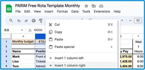 Free Rota Template UK: Excel, Google Sheets, PDF