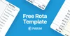 Free Rota Template UK: Excel, Google Sheets, PDF