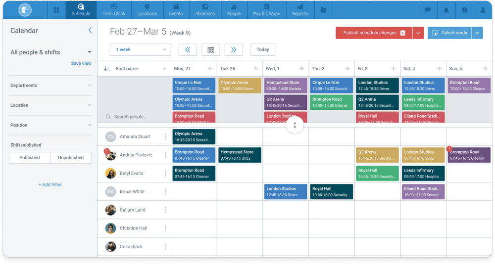 Free Rota Template UK: Excel, Google Sheets, PDF