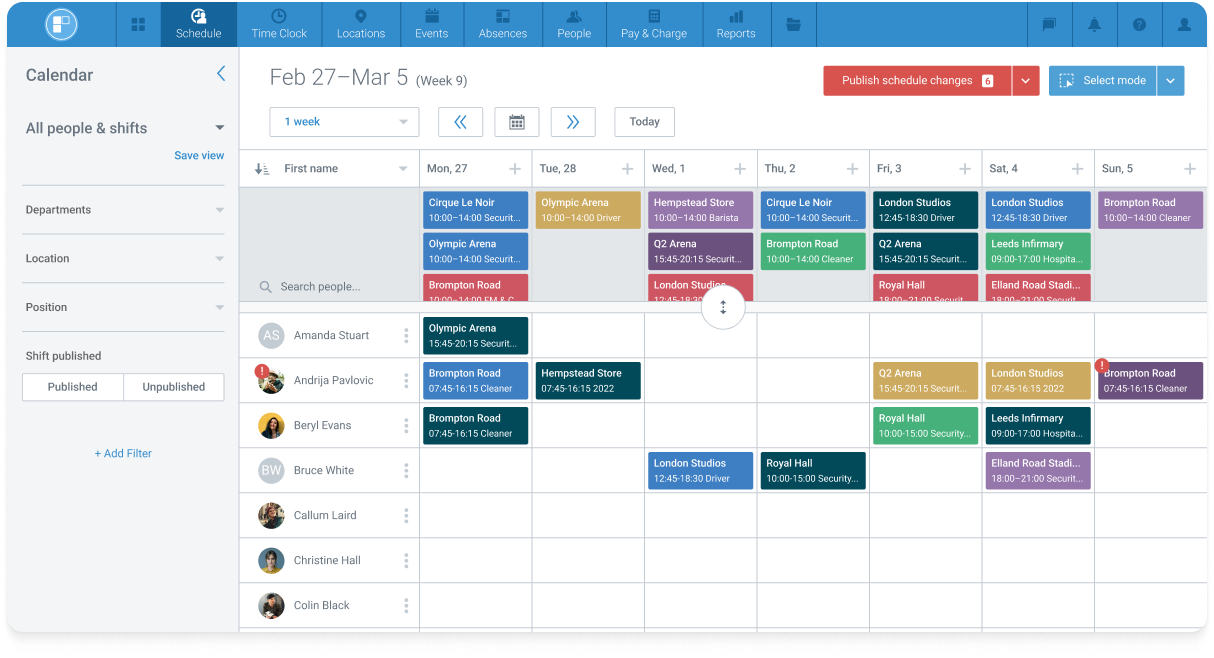 Free Rota Template UK: Excel, Google Sheets, PDF