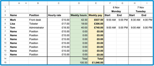 Free Rota Template UK: Excel, Google Sheets, PDF