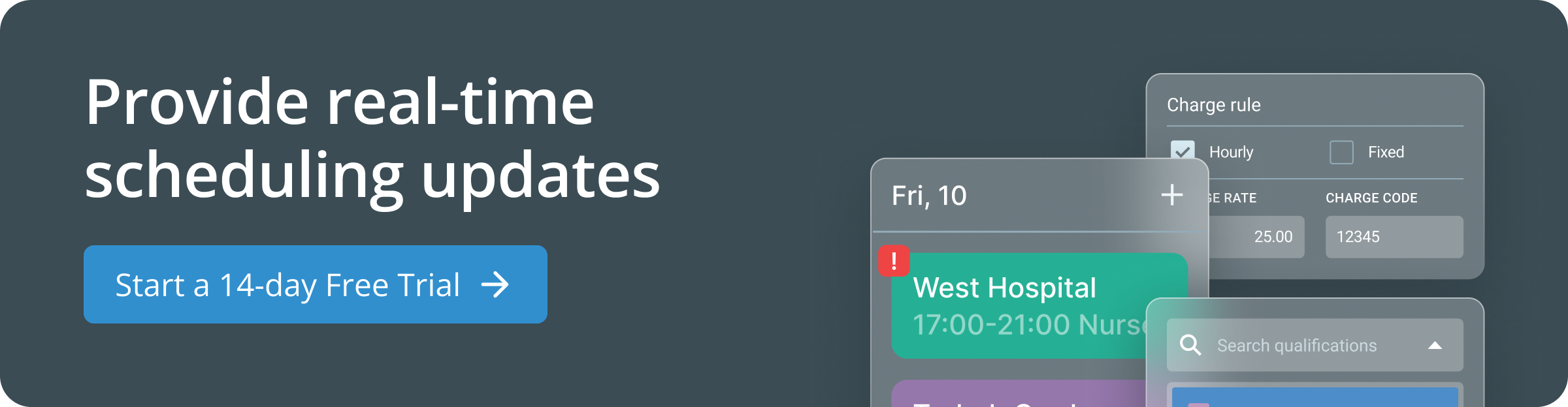 Compensation for cancelled shifts? Not a problem with PARiM