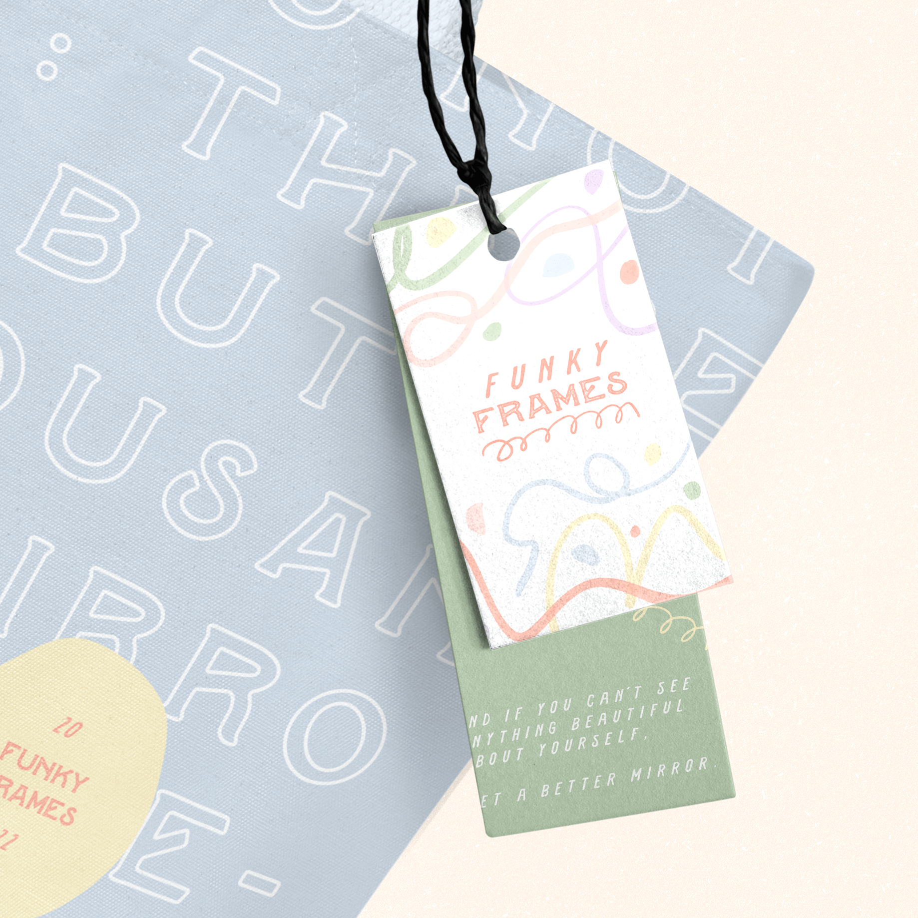 Funky Frame – A Playful, Premade Brand Identity Kit for Creative Small ...