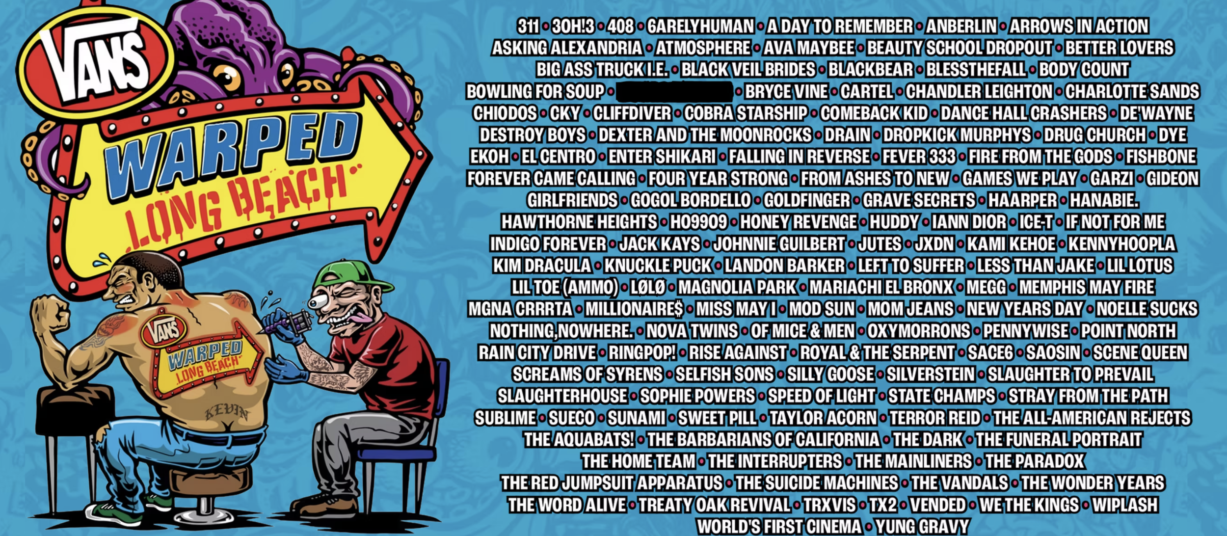 THE COMPLETE GUIDE TO VANS WARPED TOUR LONG BEACH FOR TOTAL NOOBS — Get ...