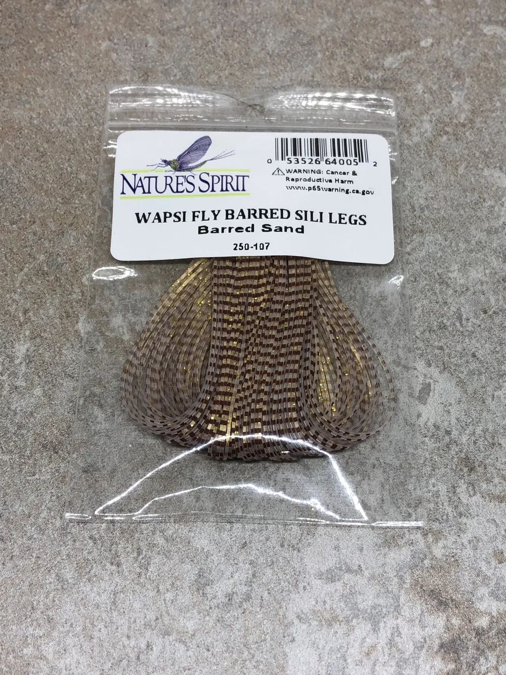 Wapsi Barred Sili Nymph Legs | First Drift Fly Co