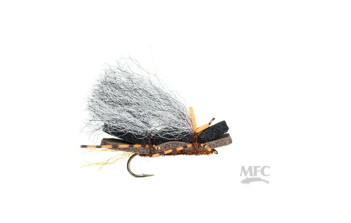 Double Stack Chubby Chernobyl - Black/Bright Purple — First Drift Fly Co