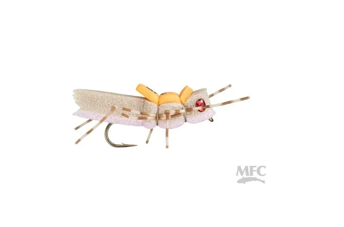 Double Stack Chubby Chernobyl - Black/Orange | First Drift Fly Co