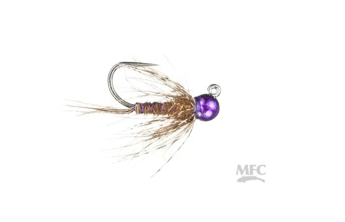 Jig Hot Butt Hare Brown — First Drift Fly Co