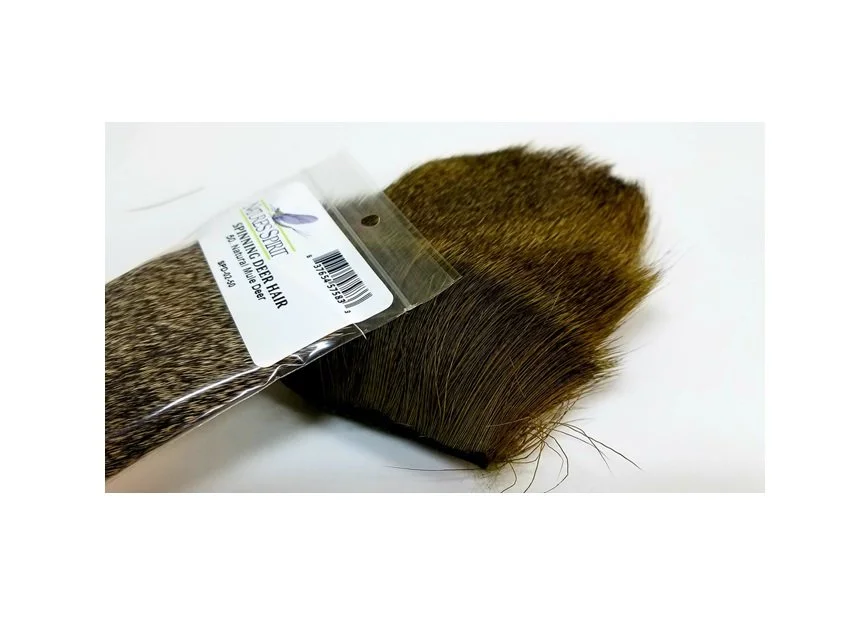 Nature's Spirit Stimulator Deer Hair 2" x 3" | First Drift Fly Co