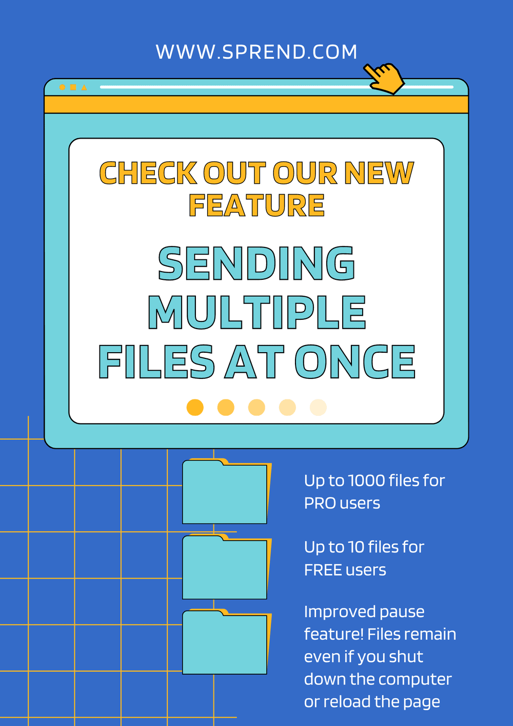 New feature announcement: No more zipping when sending multiple files — SPREND