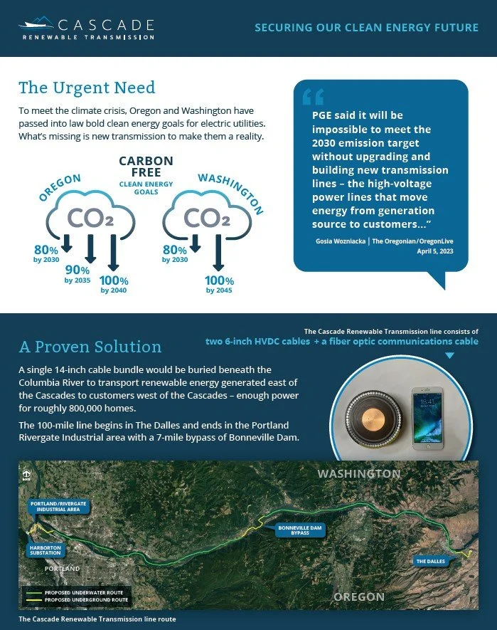 In Depth — Cascade Renewable Transmission Project