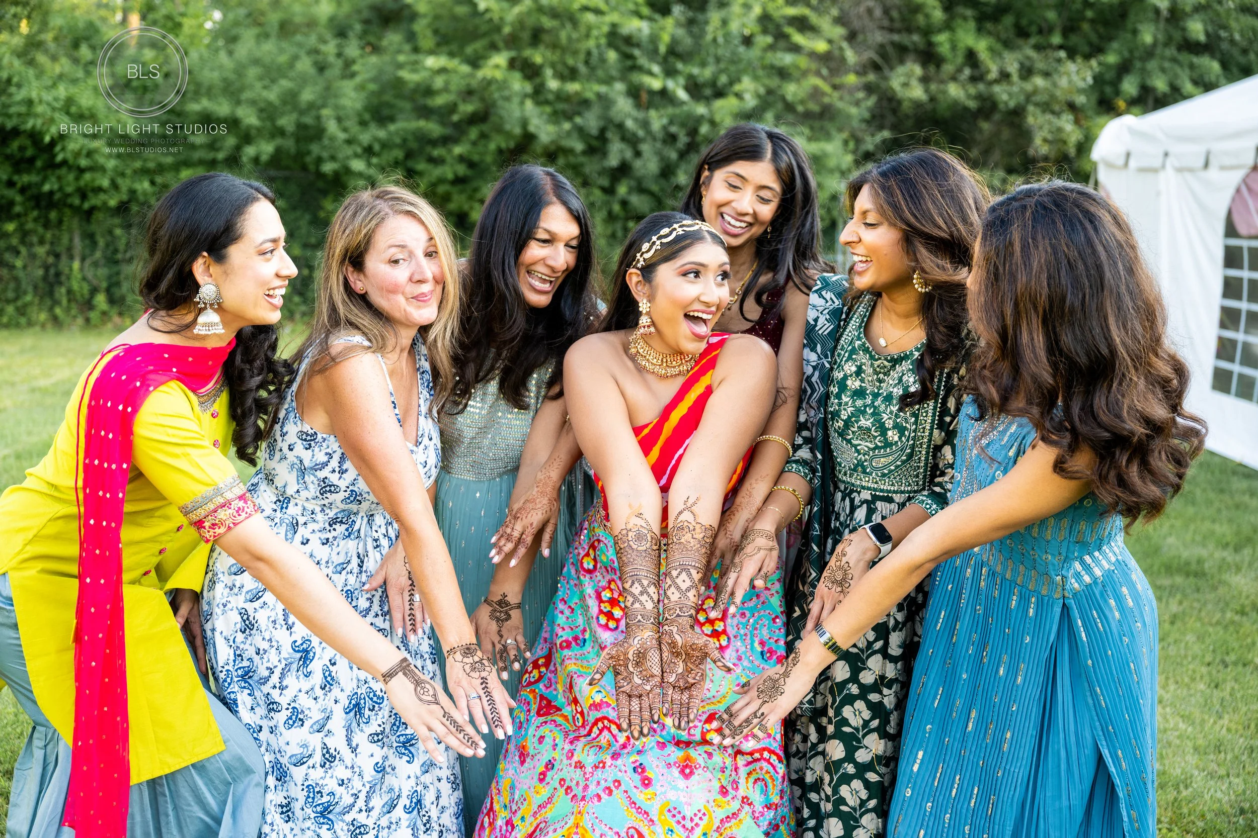 Reema and Brian's Mehndi and Haldi — Bright Light Studios