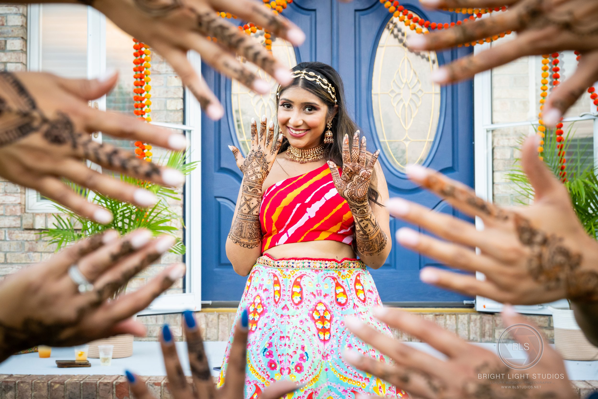 Reema and Brian's Mehndi and Haldi — Bright Light Studios