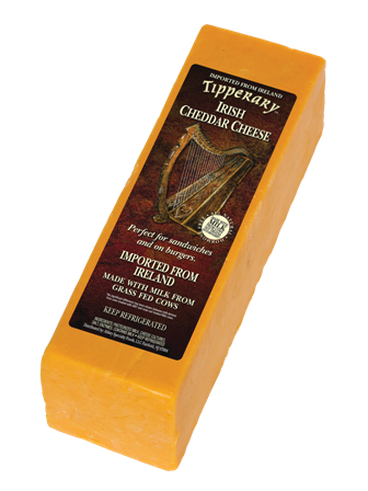Tipperary Slicing Cheddar Colored (2) — Abbey Specialty Foods