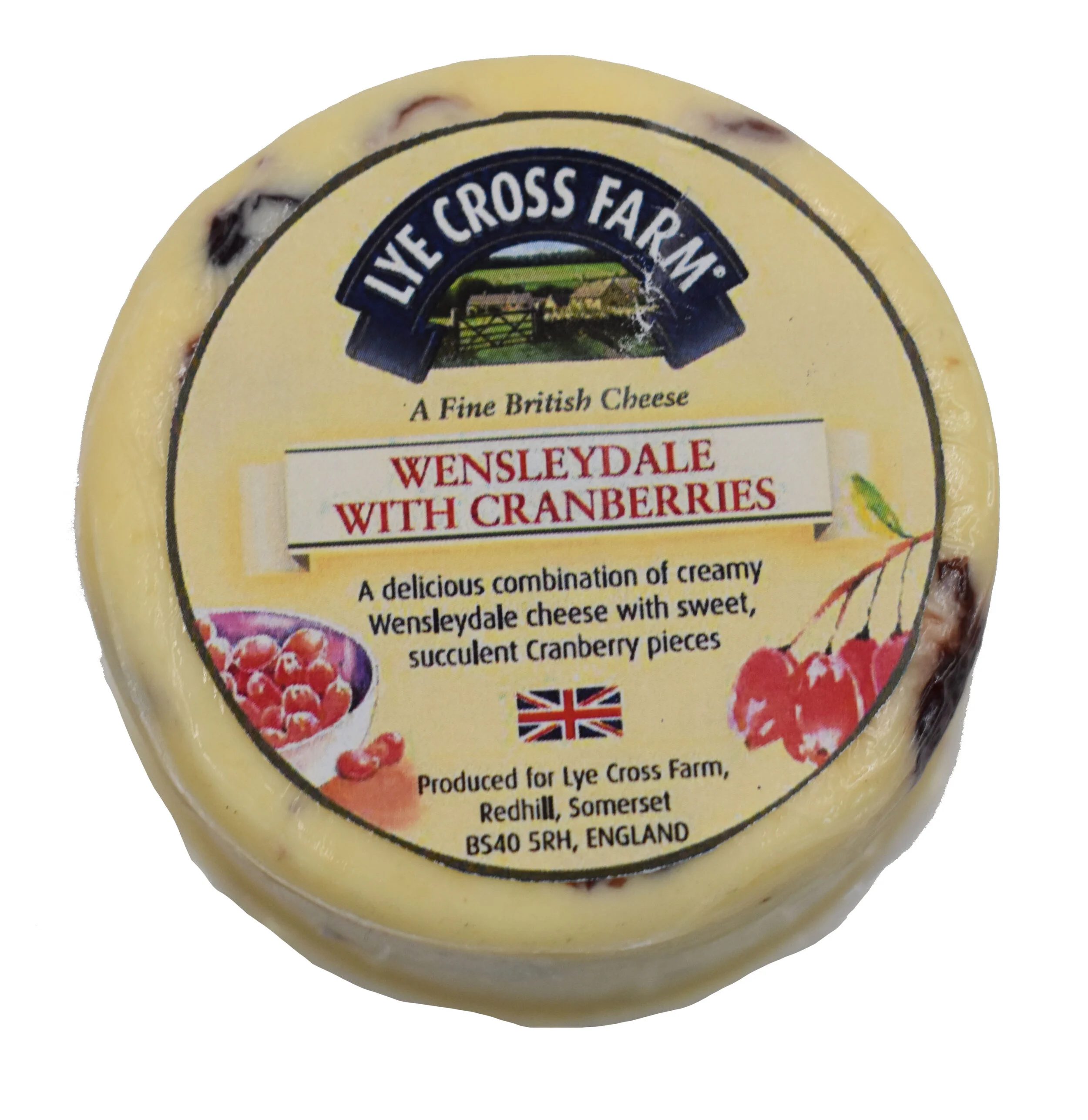 Abbey Farms Wensleydale with Cranberries — Abbey Specialty Foods