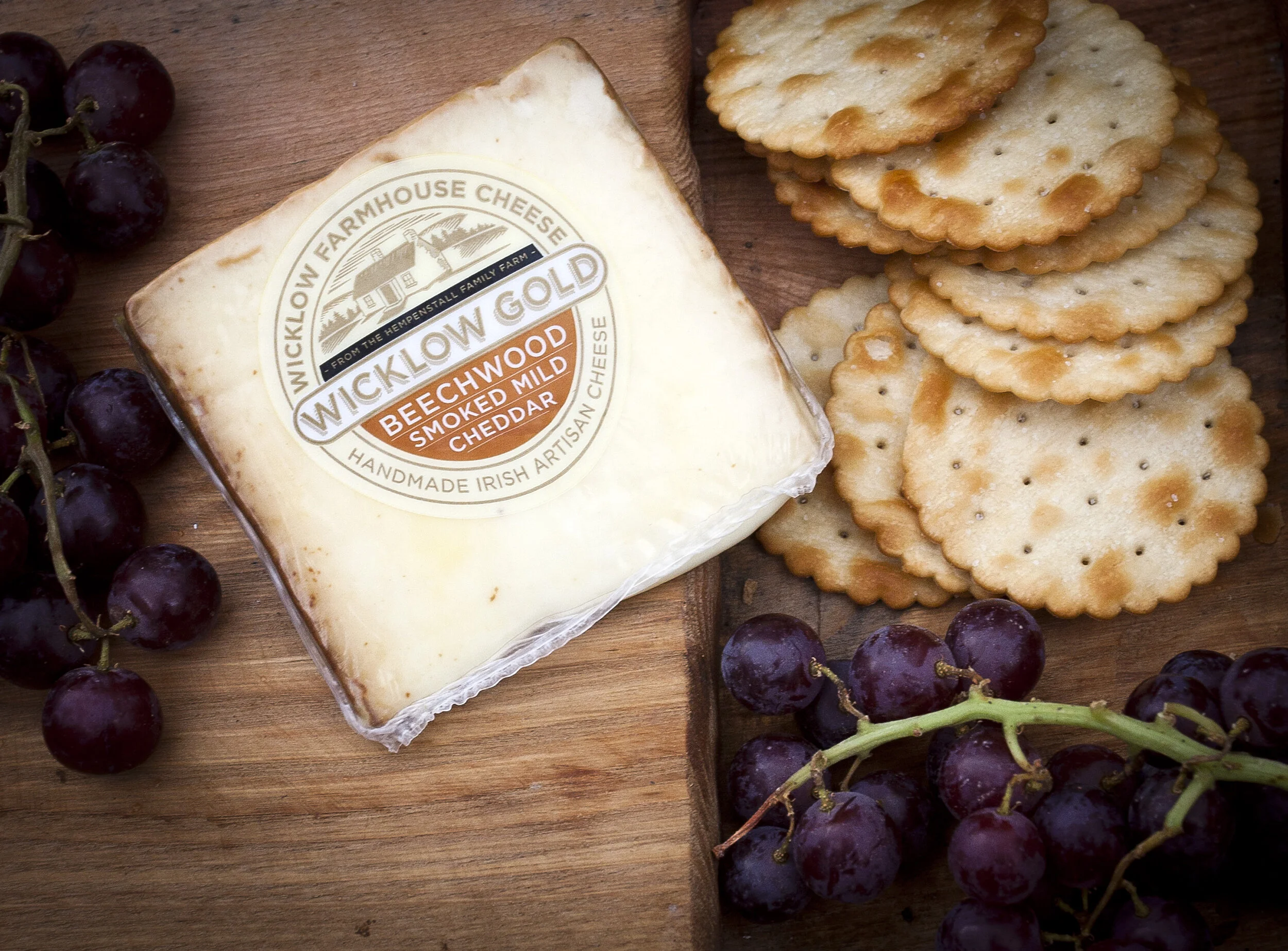 Wicklow Gold Cheddar Beechwood Smoked — Abbey Specialty Foods