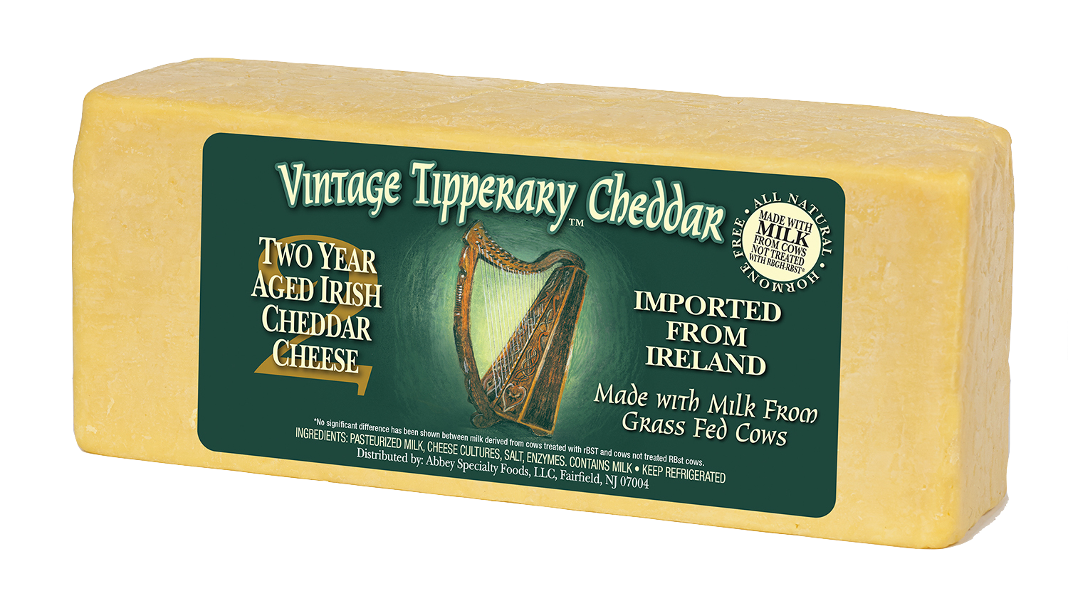 Tipperary Vintage Cheddar Print — Abbey Specialty Foods