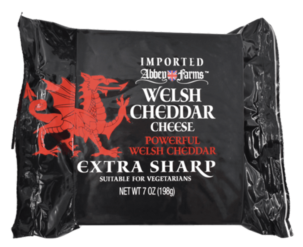Abbey Farms Welsh Powerful Cheddar — Abbey Specialty Foods