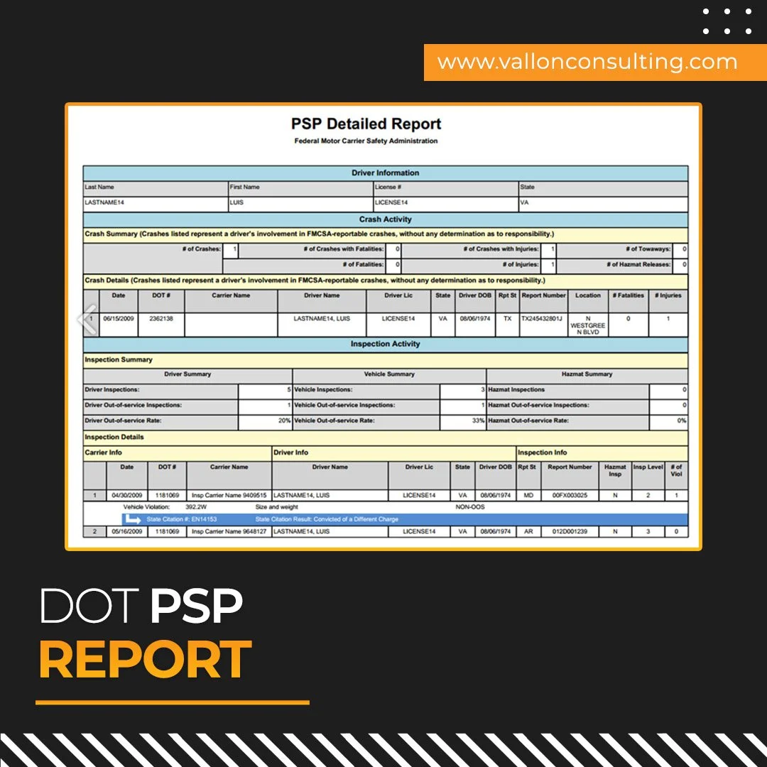Driver Qualification File Management - Vallon Consulting — Vallon ...