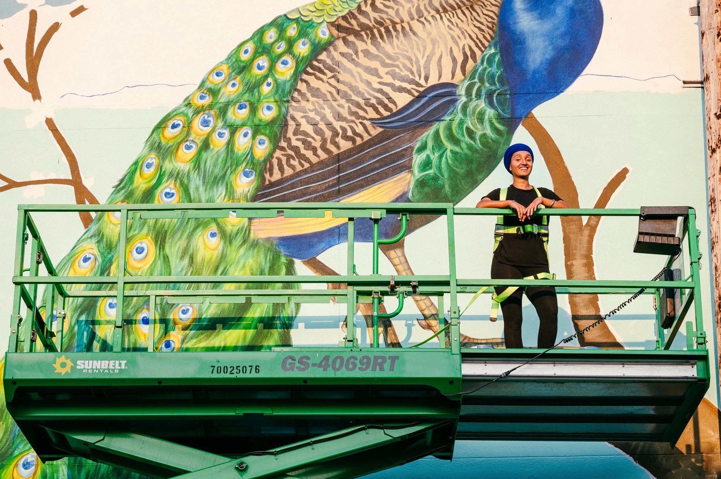 Sunroop Kaur Mural — Punjabi Market Collective