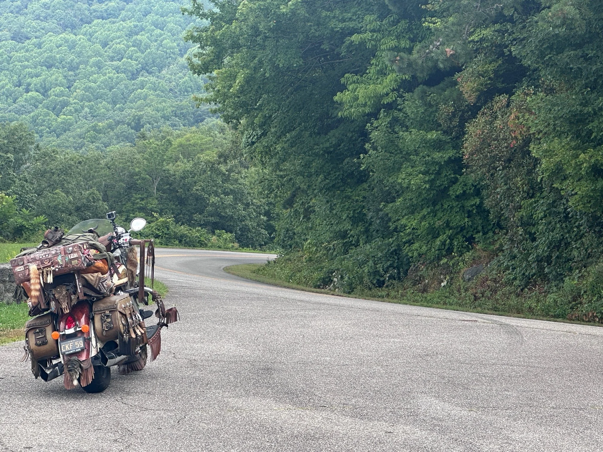 Barbering Biker Chris Keeble Cycles Across the United States — Carolina ...