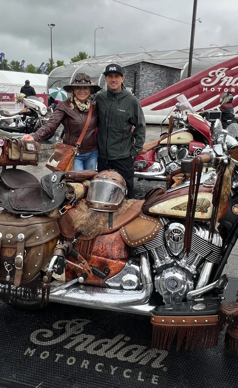 Barbering Biker Chris Keeble Cycles Across the United States — Carolina ...