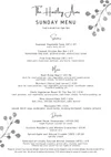 Menus — The Hartley Arms