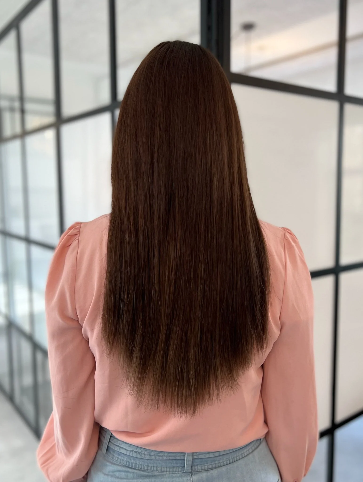 Smukke naturlige extensions med HAIRTALK