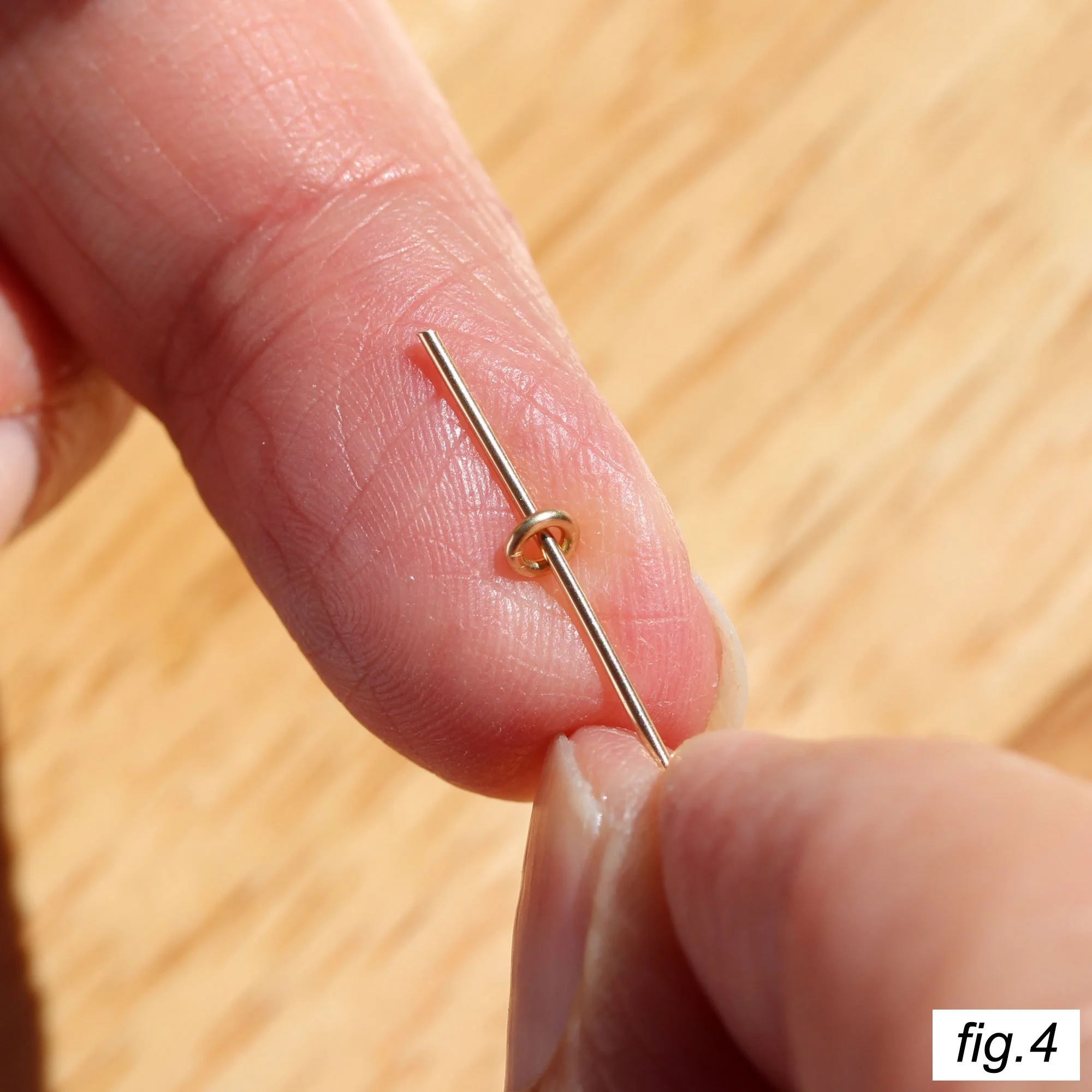 Wiring: Making Simple Loops — Meinssen Handmade Rosaries