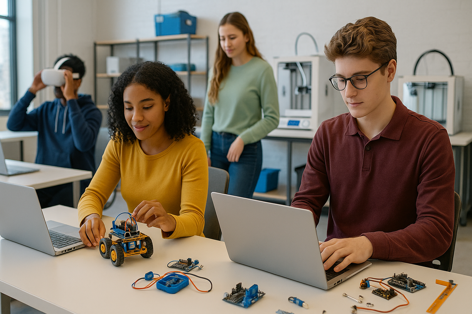 3 Reasons to Teach Robotics | NextWaveSTEM® K–12 Robotics and AI ...