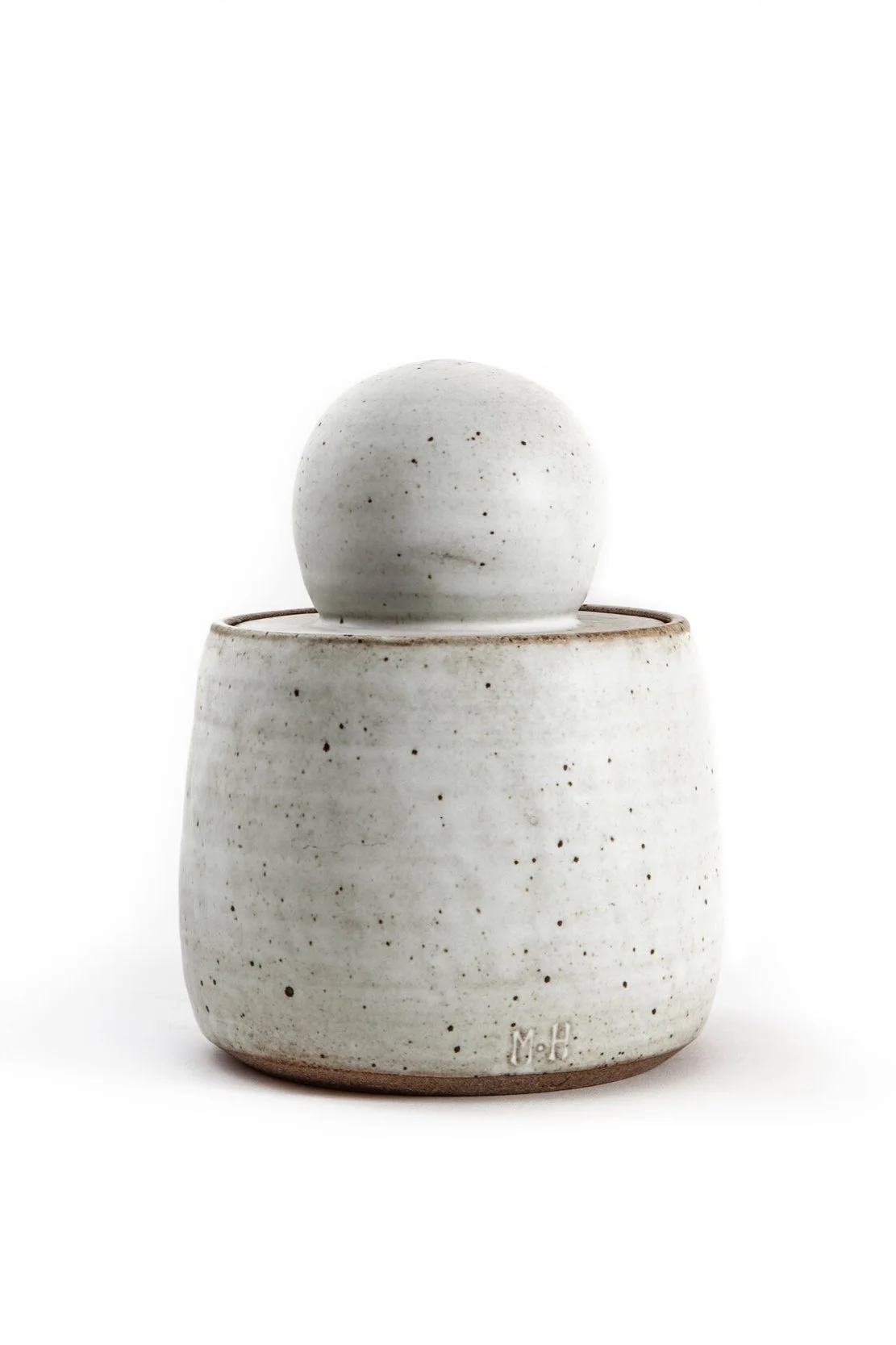 Alabaster White Stash Jars — MHCeramics