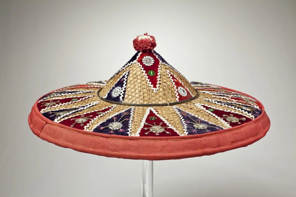 South Asia India Assam straw hat — HatHorizons