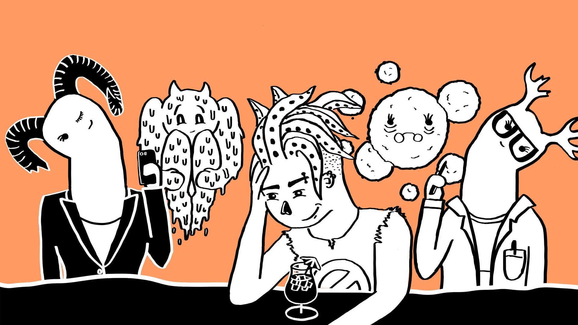 Speed Dating for Ghosts — Copychaser Games