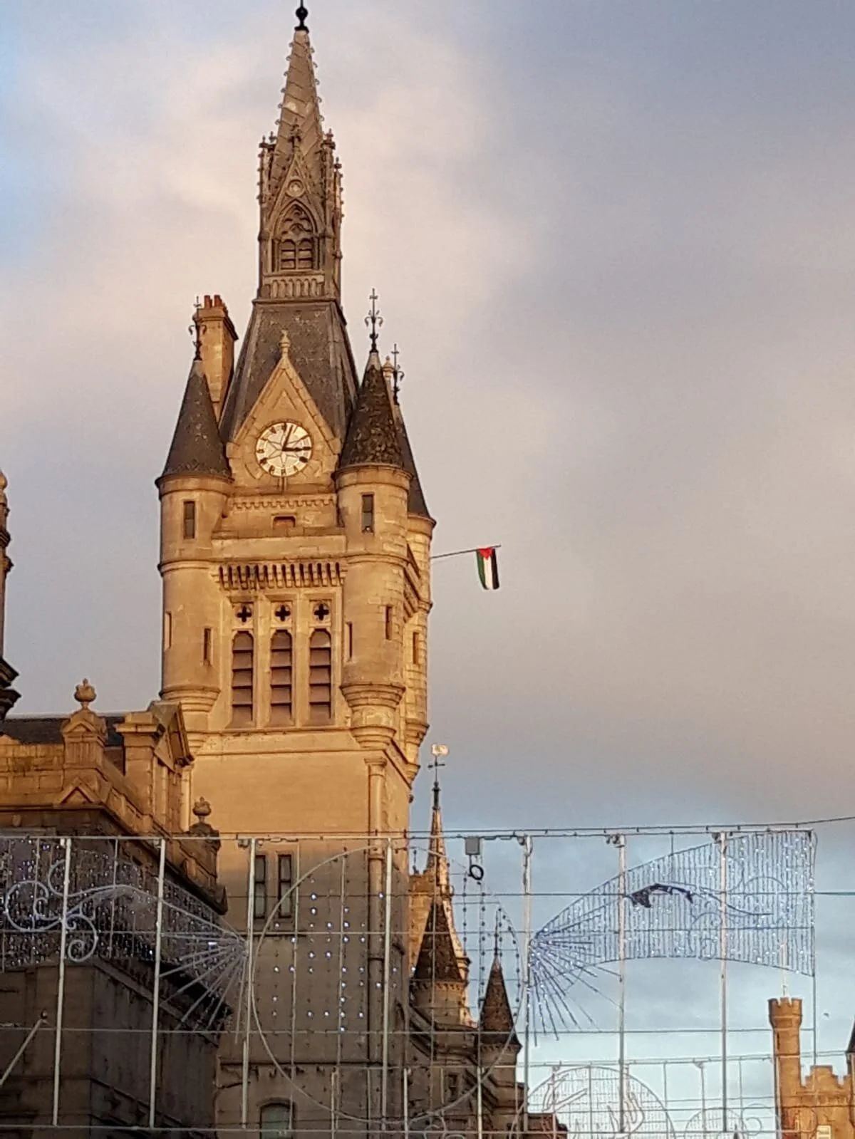 City Council flies Palestinian flag in solidarity — SPSC Aberdeen