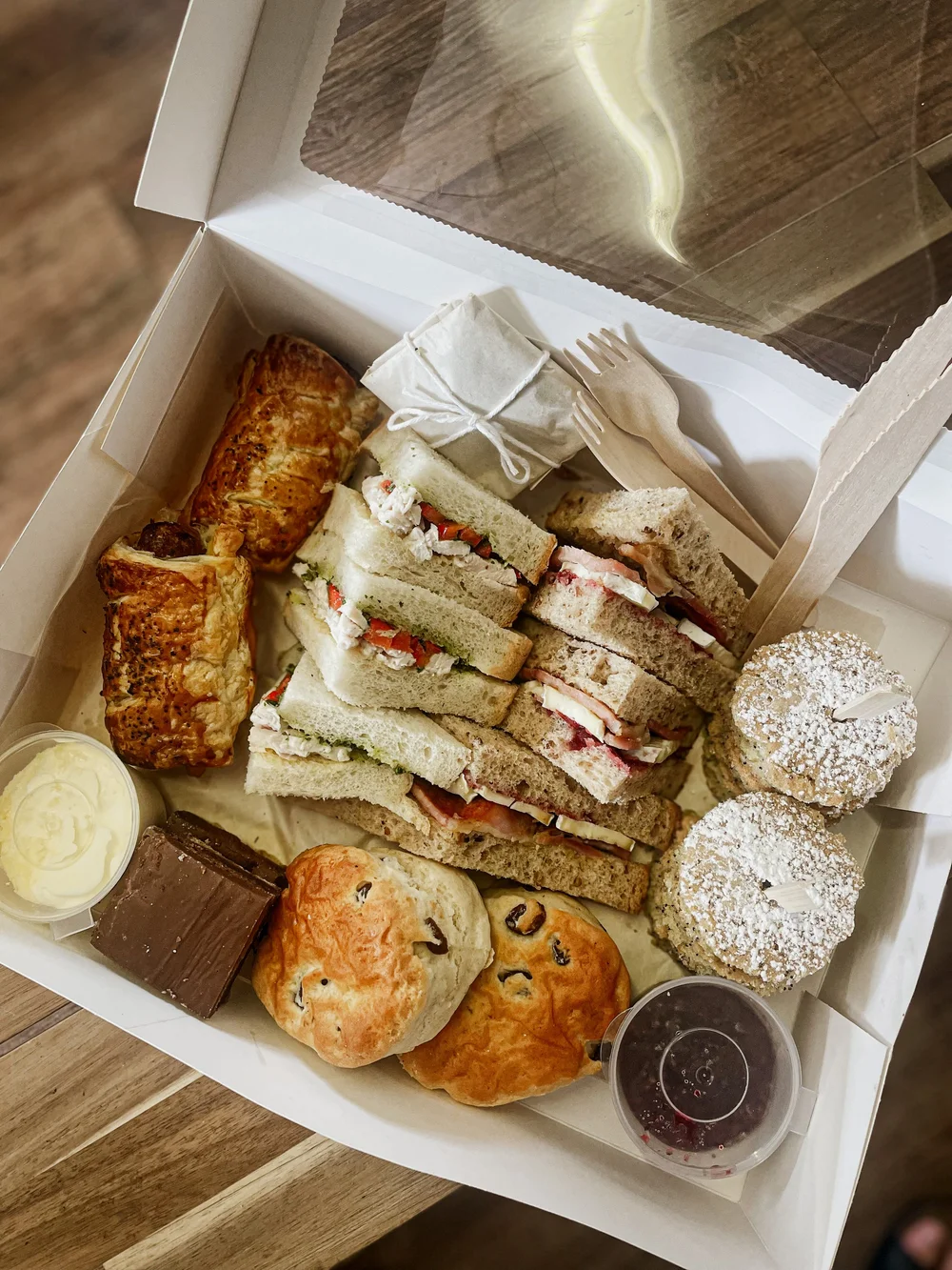Afternoon Tea Boxes — Rhubarb & Mustard