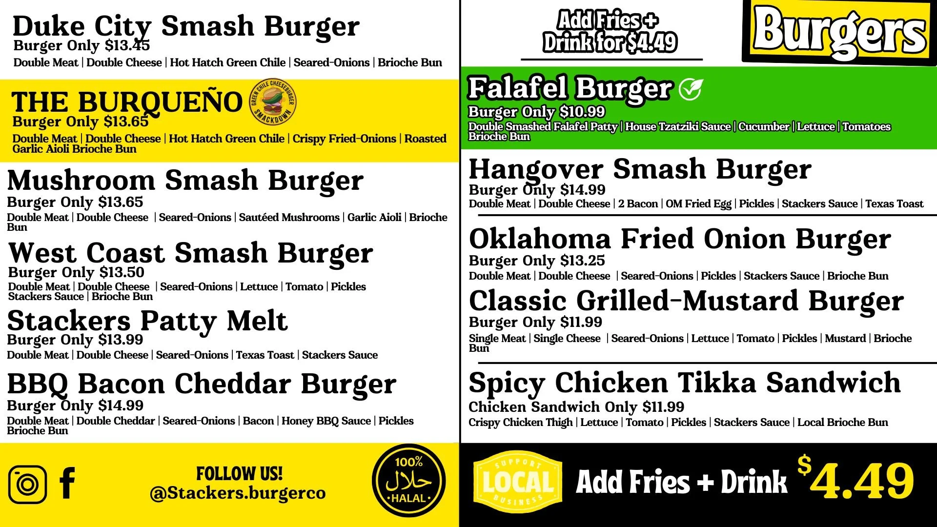 Stackers — 505 Central Food Hall