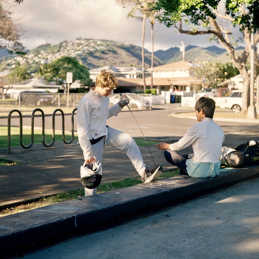 Salle Honolulu Fencing Club | Hawaii Film Photographer | Kodak Portra ...