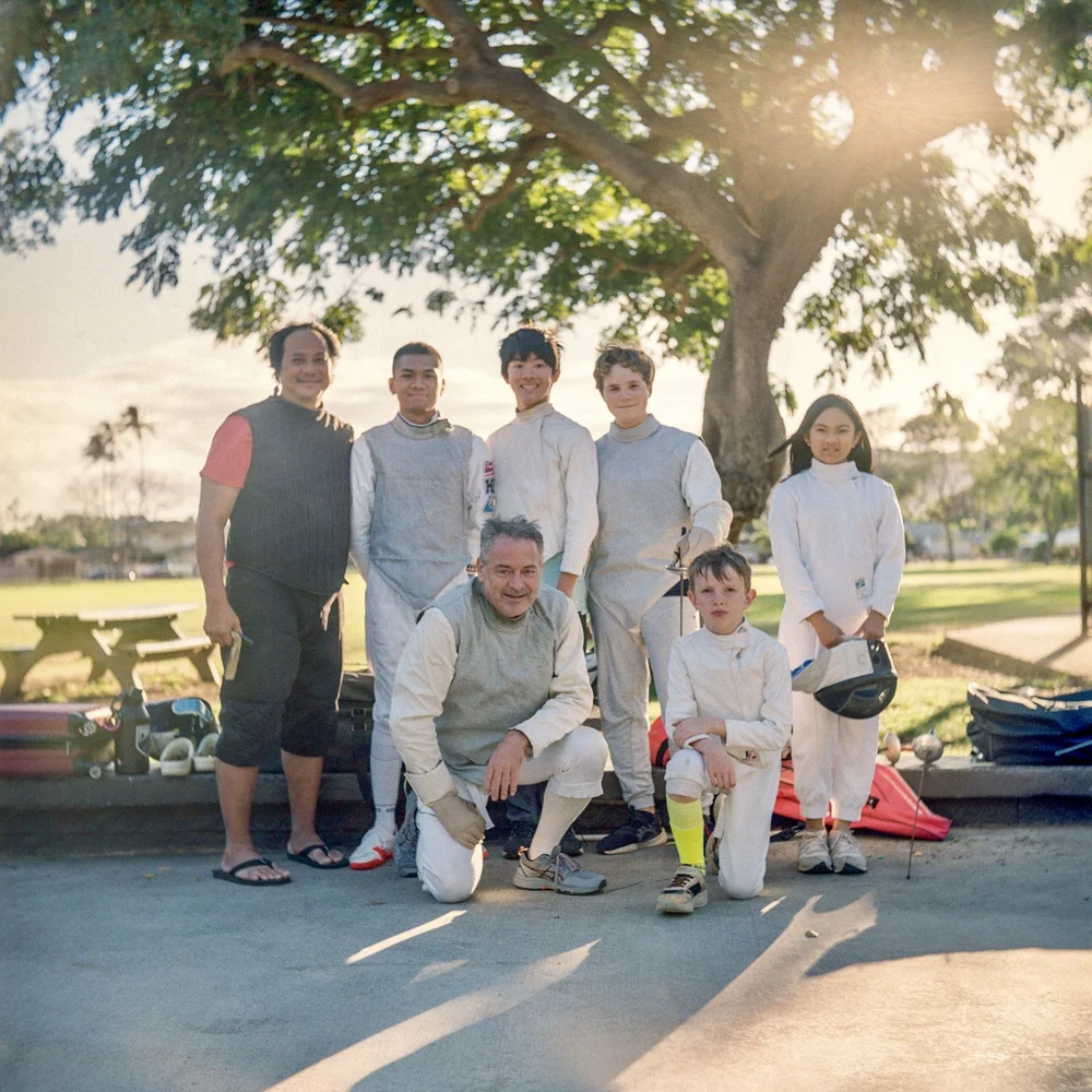 Salle Honolulu Fencing Club | Hawaii Film Photographer | Kodak Portra ...