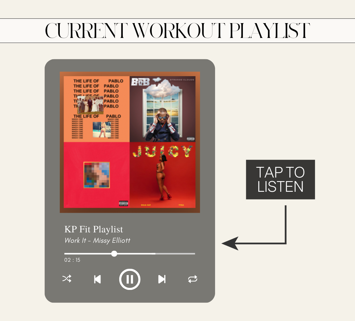 Current Workout Routine — Kathleen Post