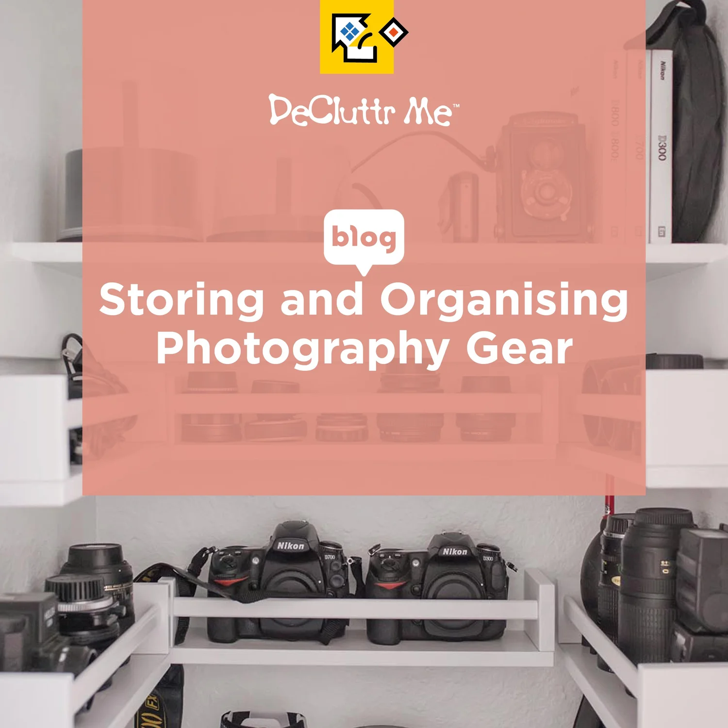 Storing and Organising Photography Gear — Decluttr Me - Professional ...
