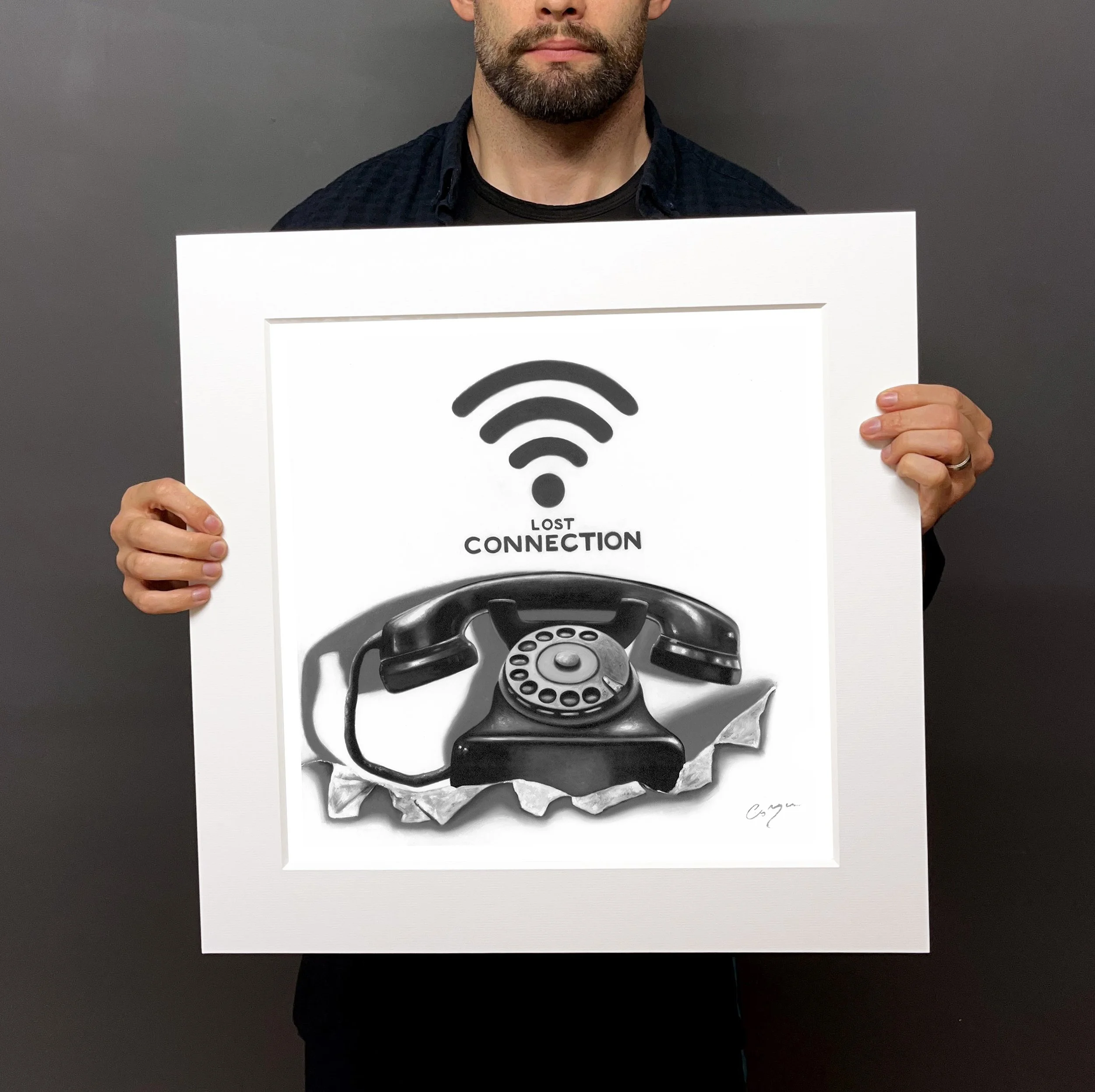 Classic :- Mounted paper print — CHRIS MORGAN - U.K Artist