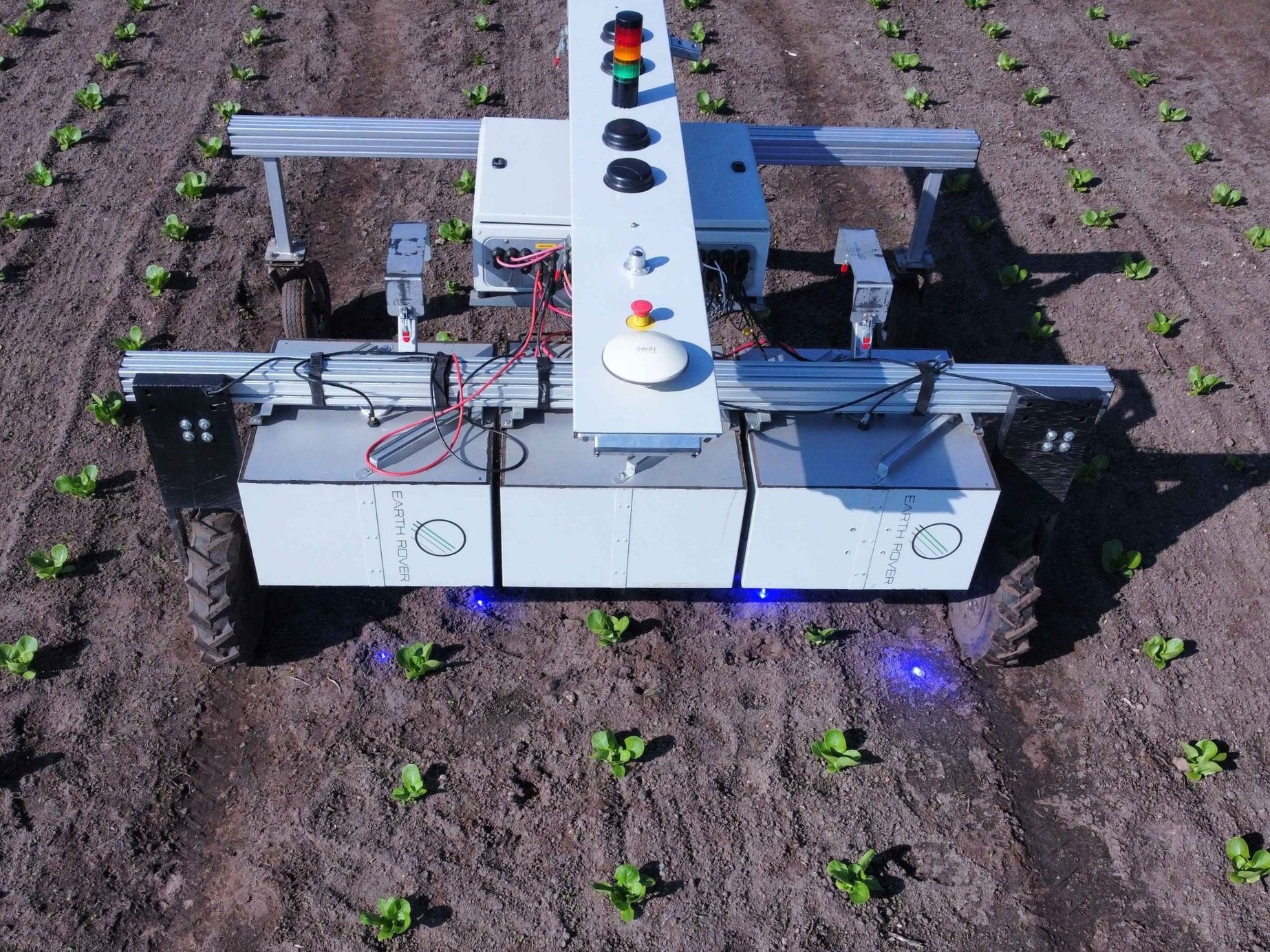 CLAWS Autonomous Farming Robot — Earth Rover