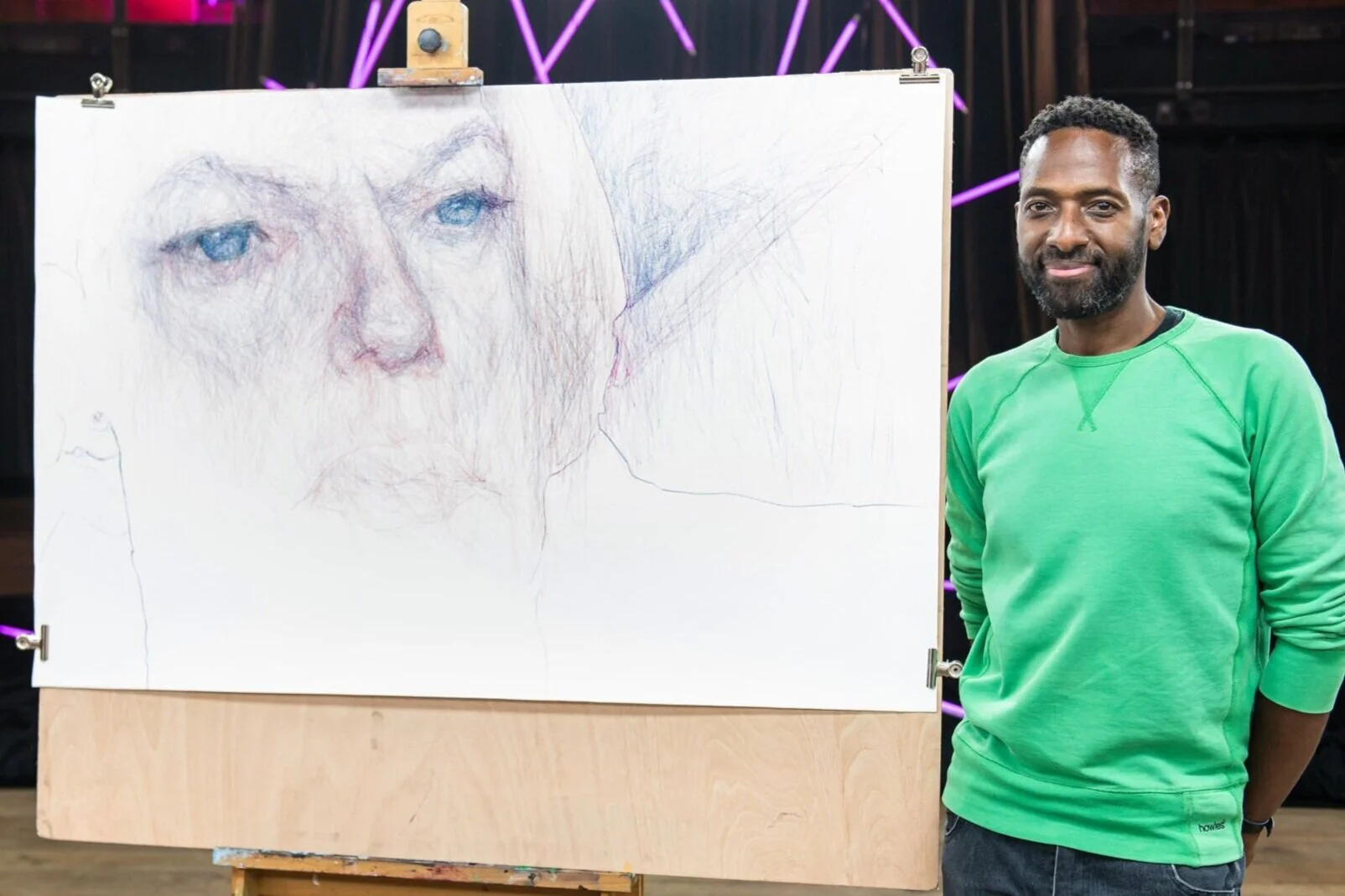 Sky Arts Portrait Artist of the Year — Curtis Holder
