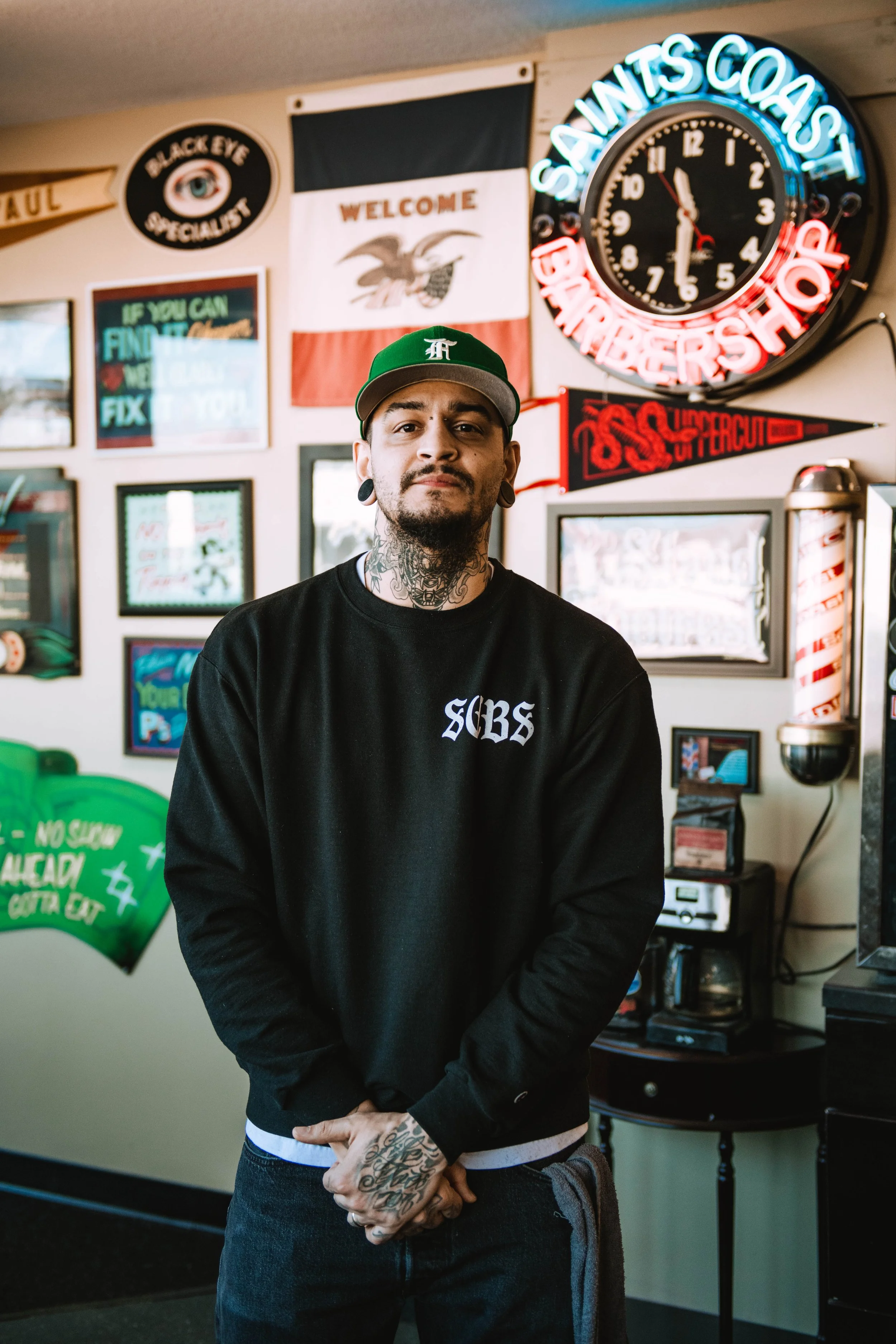 Barbershop in St. Paul, Minnesota. — Saints Coast Barber Shop