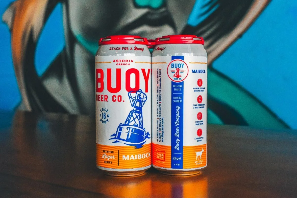 Buoy Beer anniversary Lager Fest and rebranded 16oz Cans — New School ...