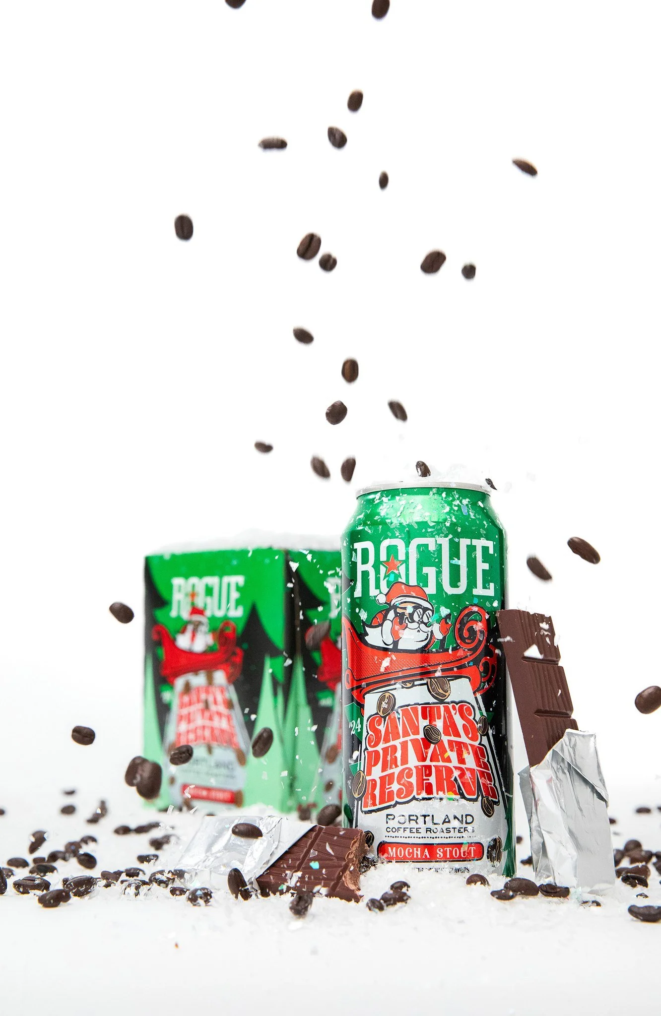 Rogue Ales’ 2024 Santa’s Private Reserve Mocha Stout Collab with ...