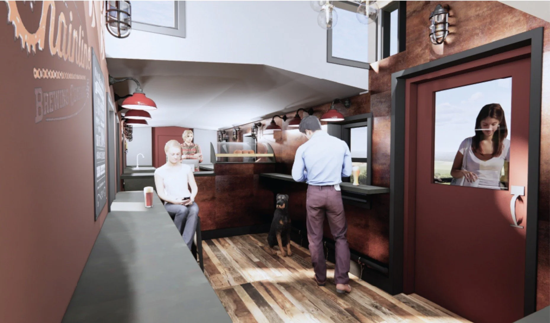 Chainline Brewing debuts plans for beer garden, orchard, coffee shop ...