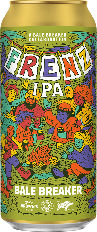 Bale Breaker Brewing Frenz collaboration with Breakside Brewery, Barley ...